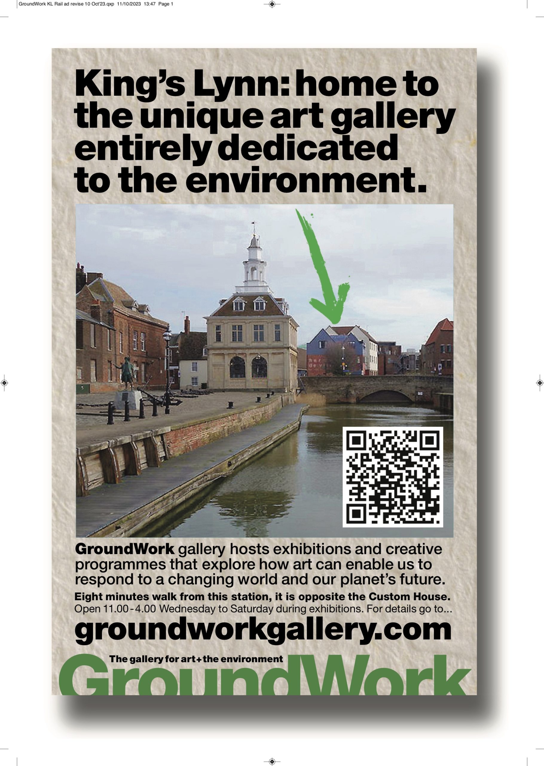 Recent Introductions to GroundWork Gallery in writing and film: Anna Green and Peter Clitheroe ...